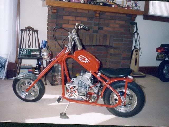 "Before and After" pics | OldMiniBikes.com